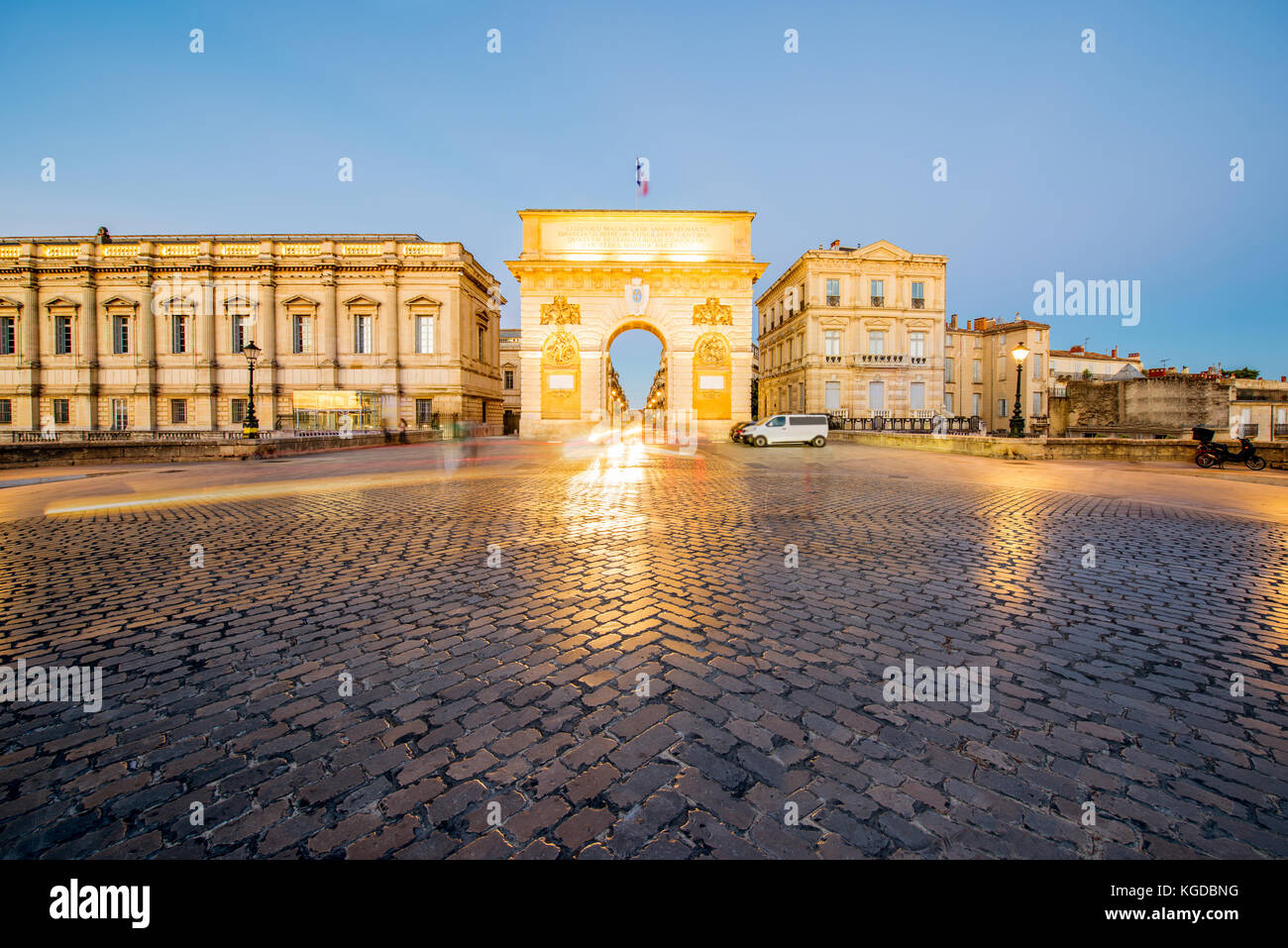 Montpellier city in France Stock Photo - Alamy
