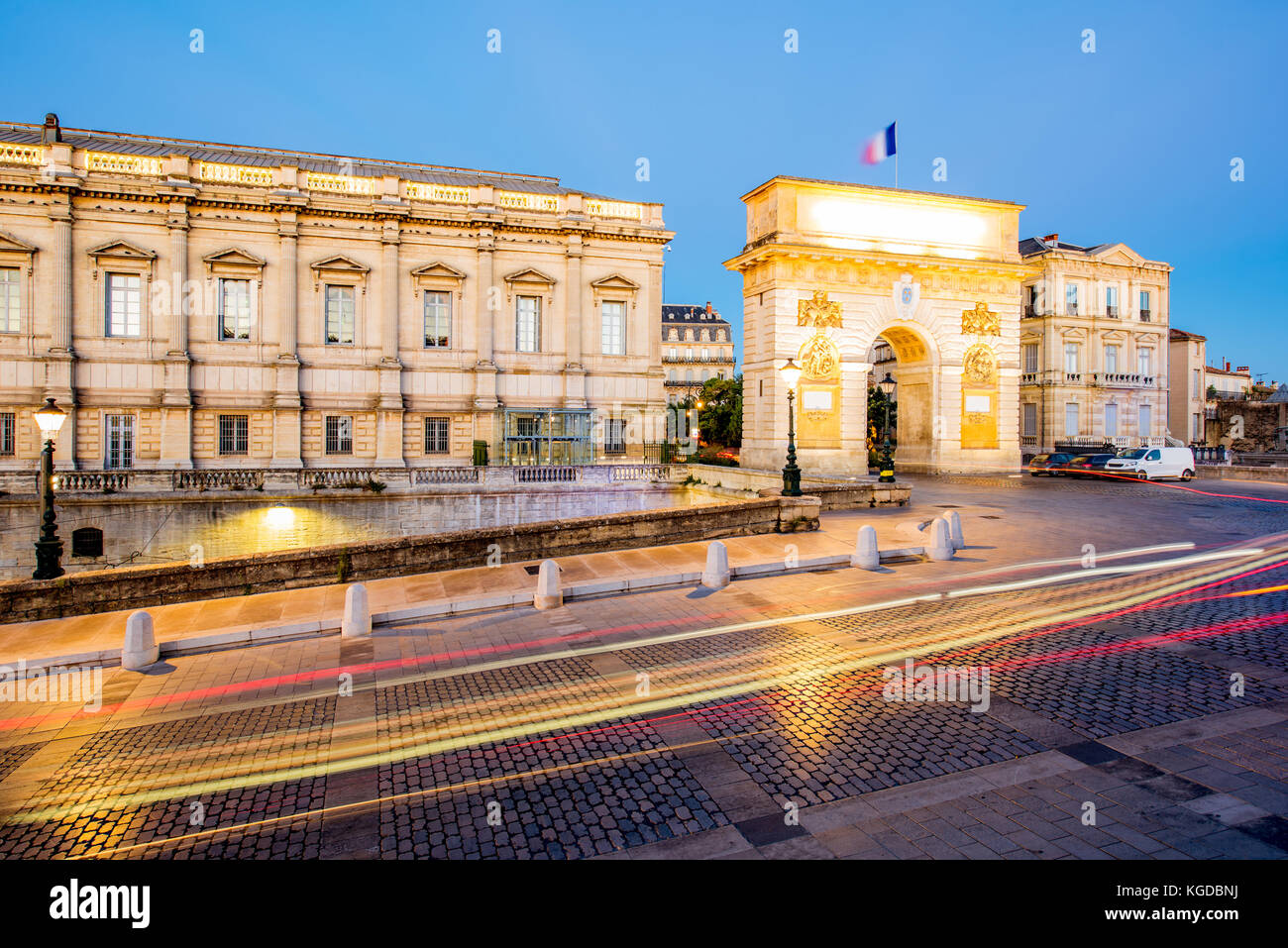 Montpellier city in France Stock Photo - Alamy