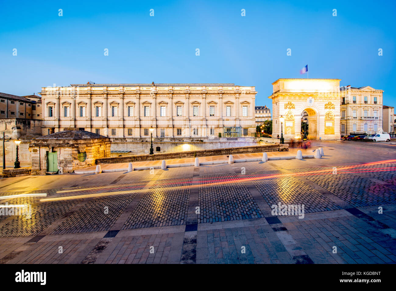 Montpellier city in France Stock Photo - Alamy