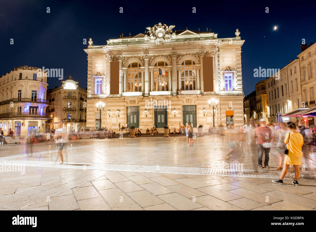Montpellier city in France Stock Photo - Alamy