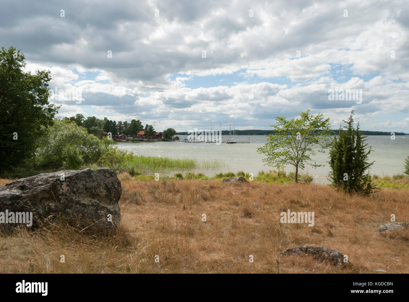 Birka in Sweden in summer Stock Photo - Alamy