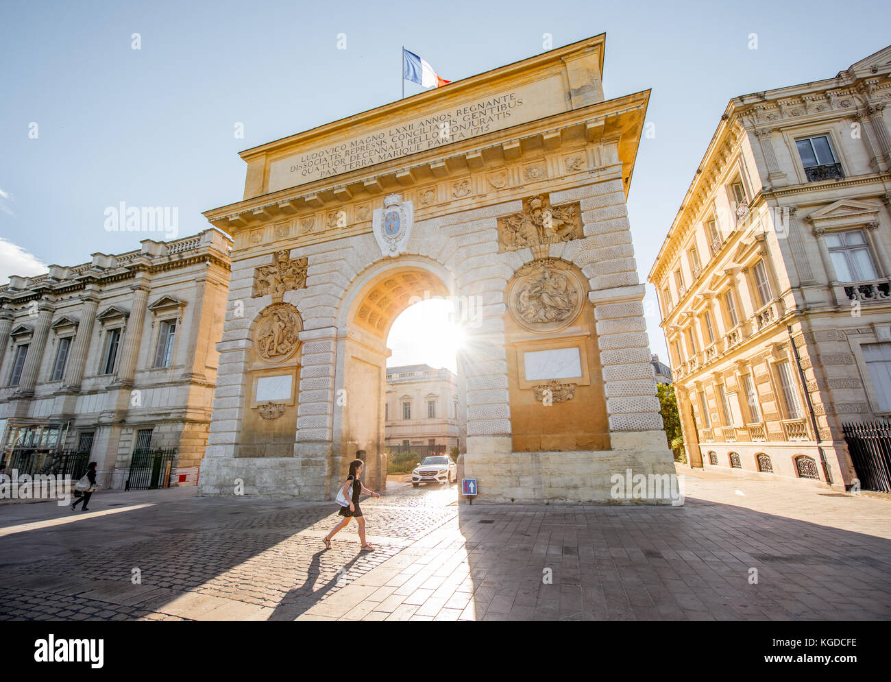 Montpellier france people walking hi-res stock photography and images ...