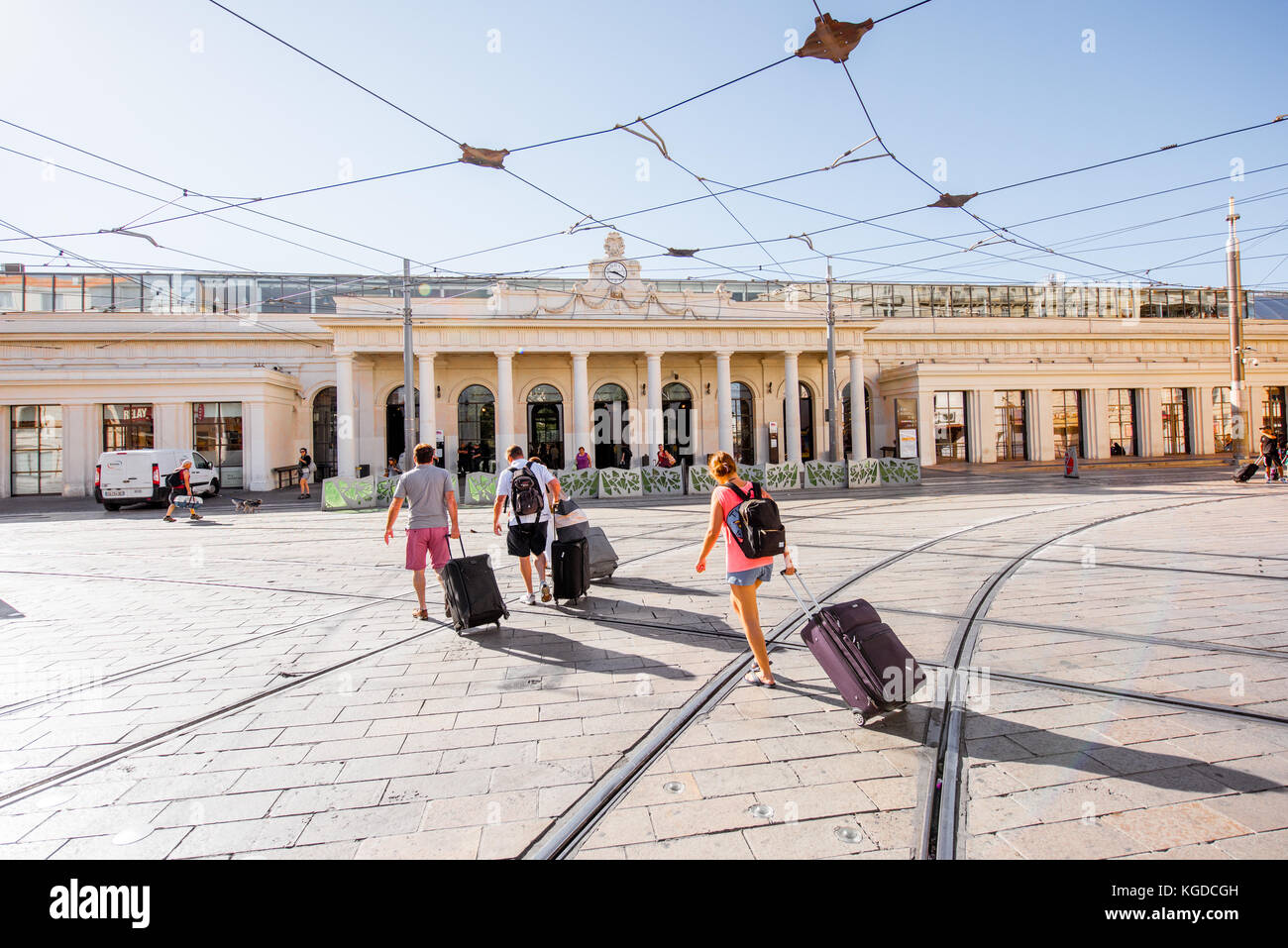Montpellier france people walking hi-res stock photography and images ...