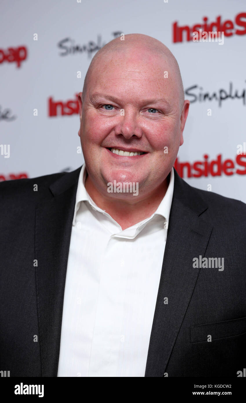 Dominic Brunt attending the Inside Soap Awards 2017 held at The ...