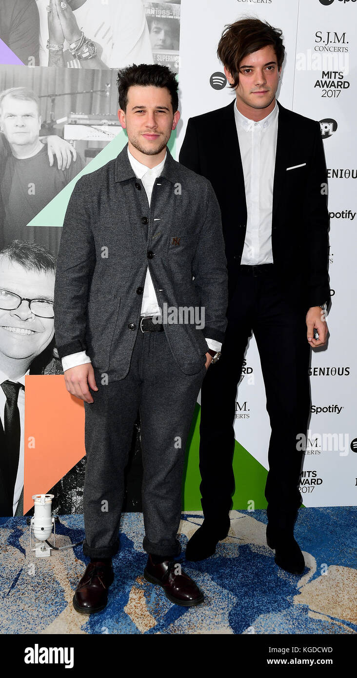 Dominic major london grammar attending music industry trusts award hi ...