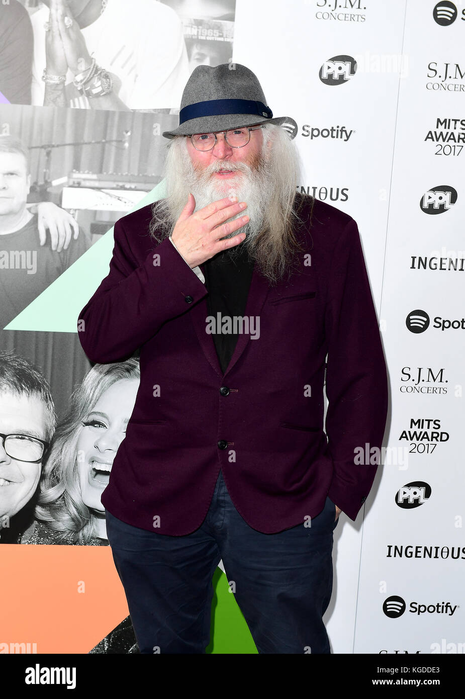 Paddy McAloon attending the Music Industry Trusts Award in aid of ...