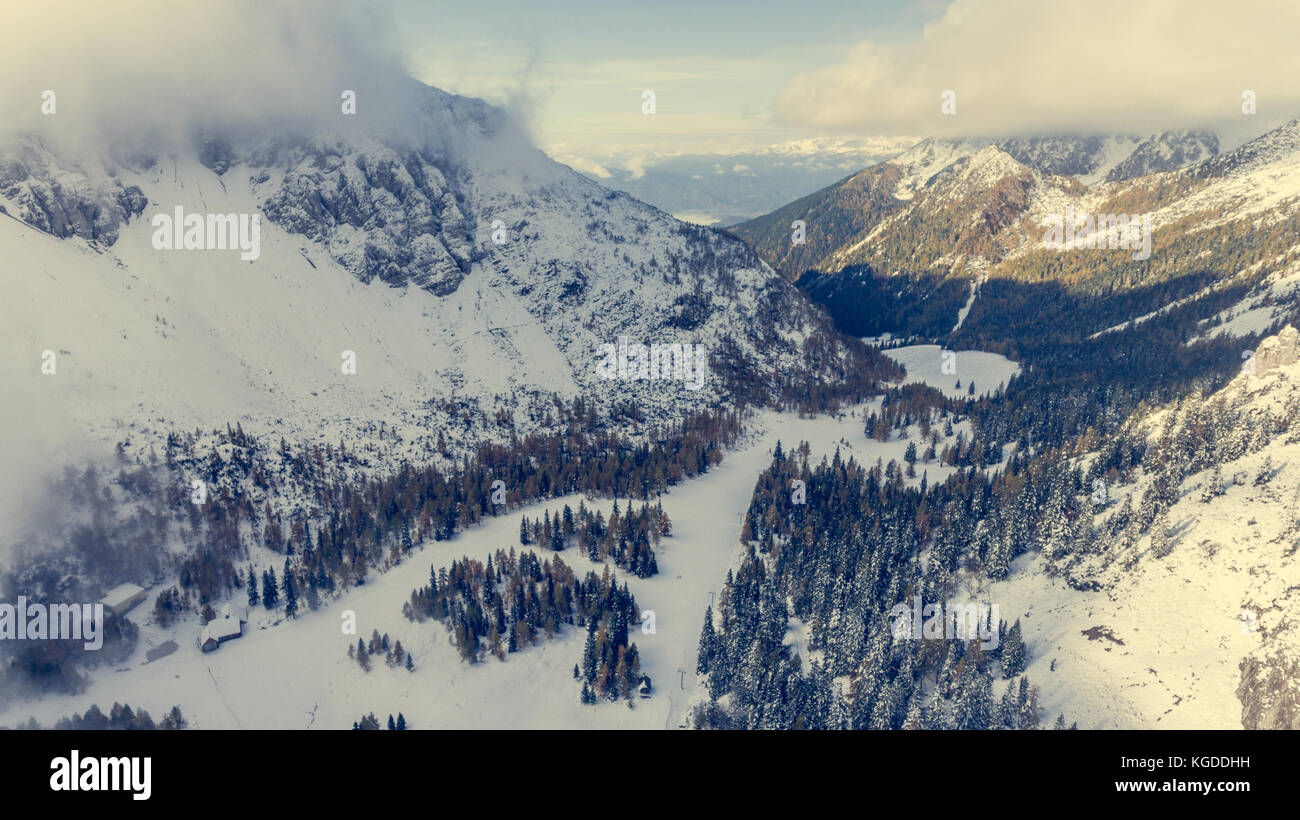 Aerial top down view circling hi-res stock photography and images - Alamy