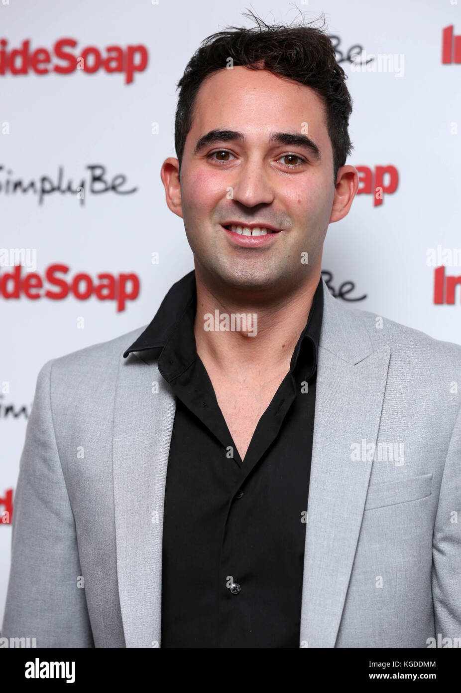 Elliot Van Emden attending the Inside Soap Awards 2017 held at The ...