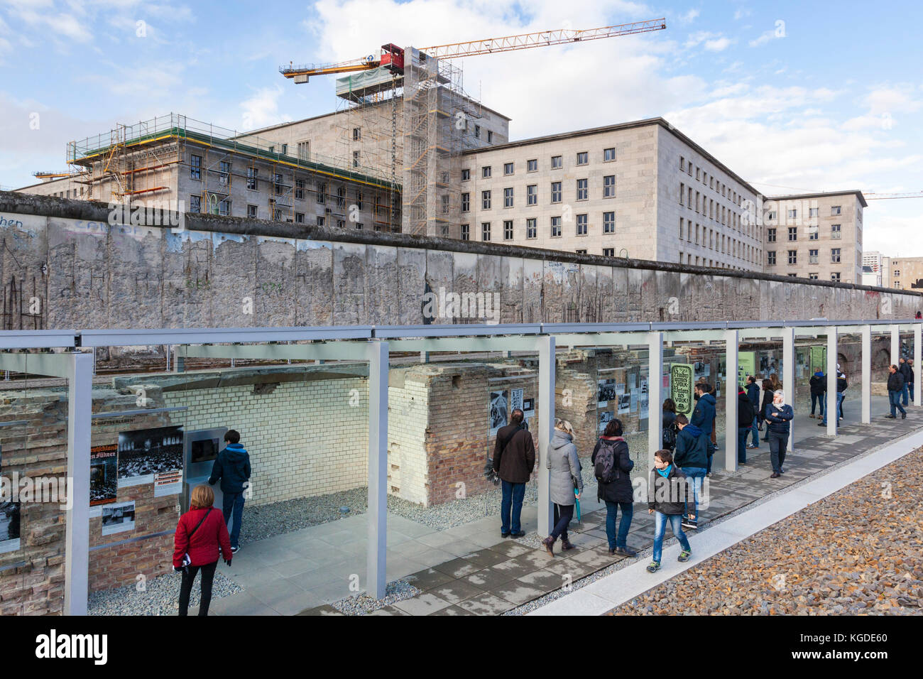 The Topography of Terror museum, Berlin, Germany Stock Photo - Alamy