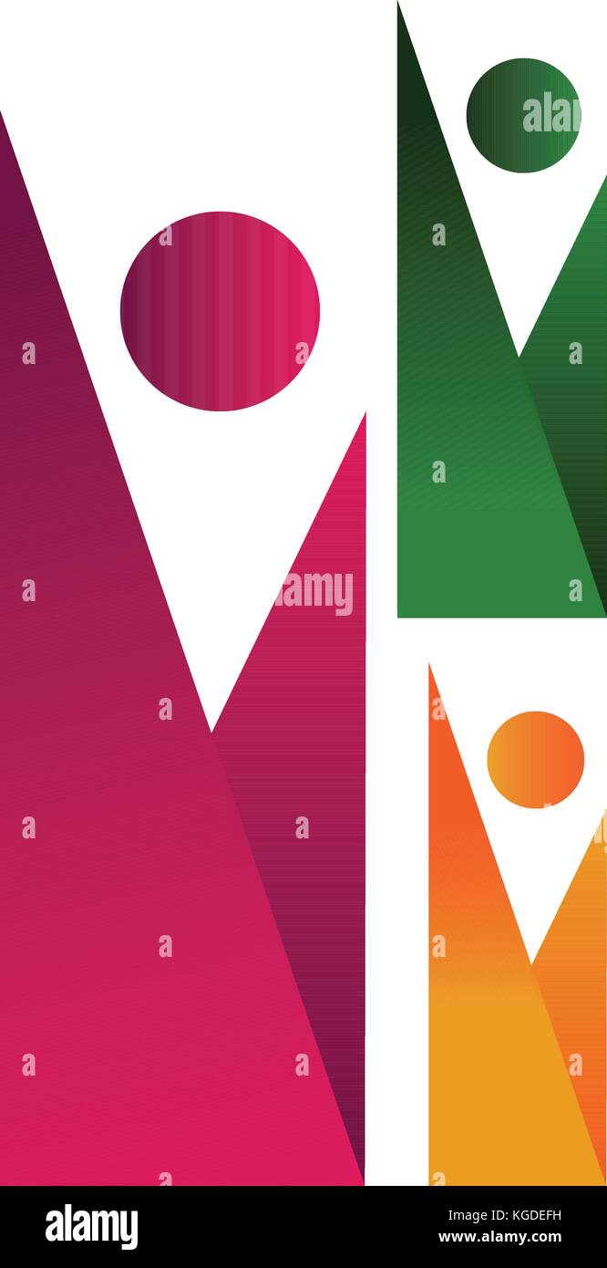 Isolated teamwork logo Stock Vector Image & Art - Alamy