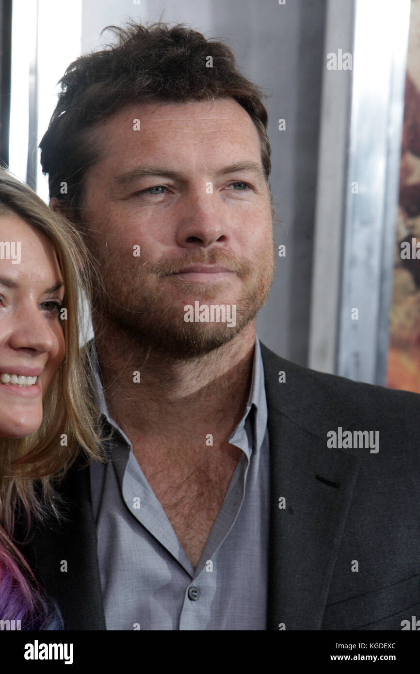26 March- New York, NY: Actor Sam Worthington attends the World ...