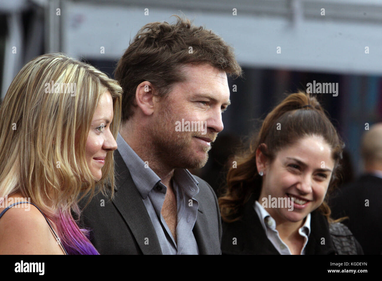 26 March- New York, NY: Actor Sam Worthington attends the World ...