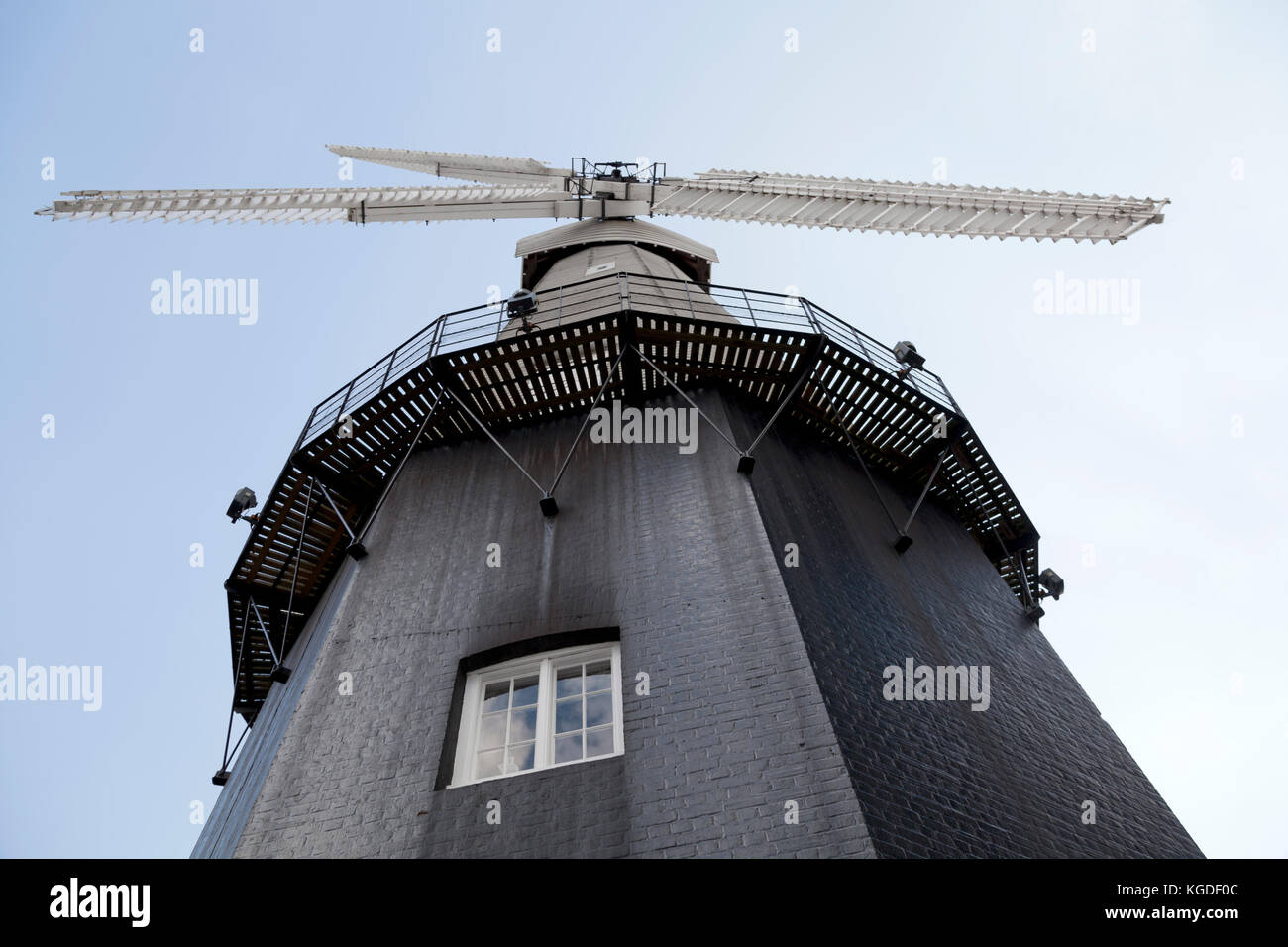 UK, Kent, Cranbrook, Union windmill, England's largest smock mill ...