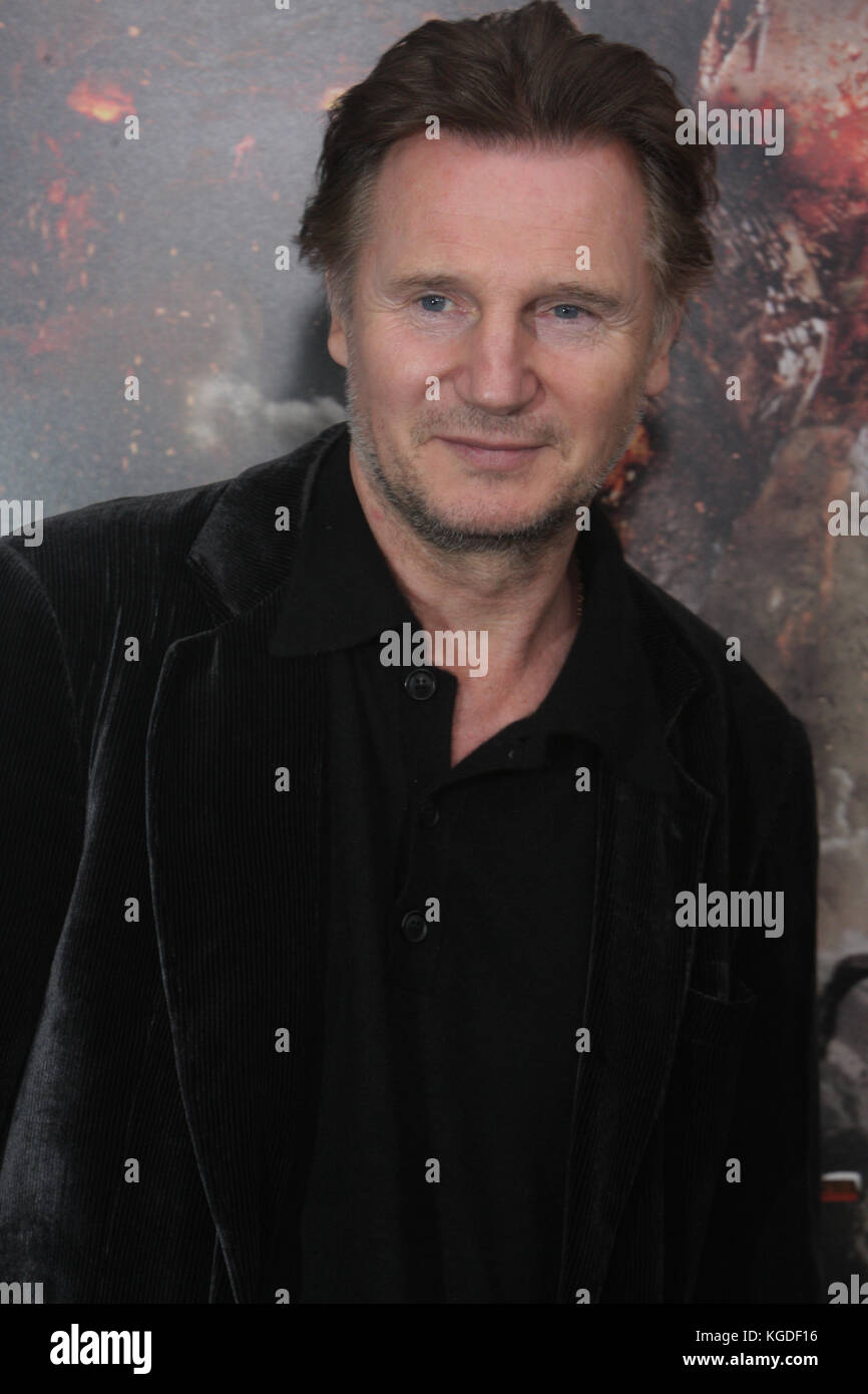 26 March- New York, NY: Actor Liam Neeson attends the World Premiere of ...