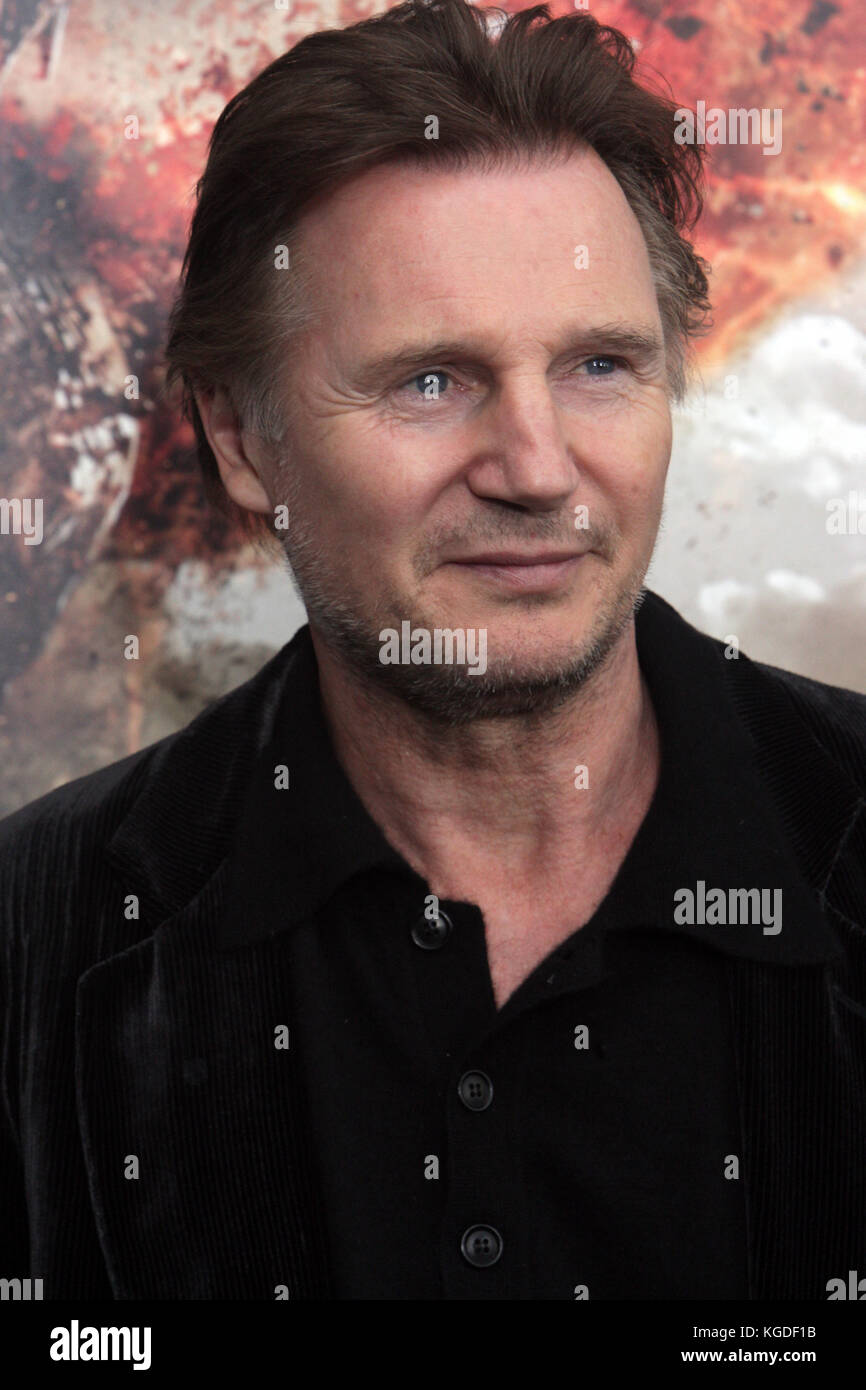 26 March- New York, NY: Actor Liam Neeson attends the World Premiere of ...