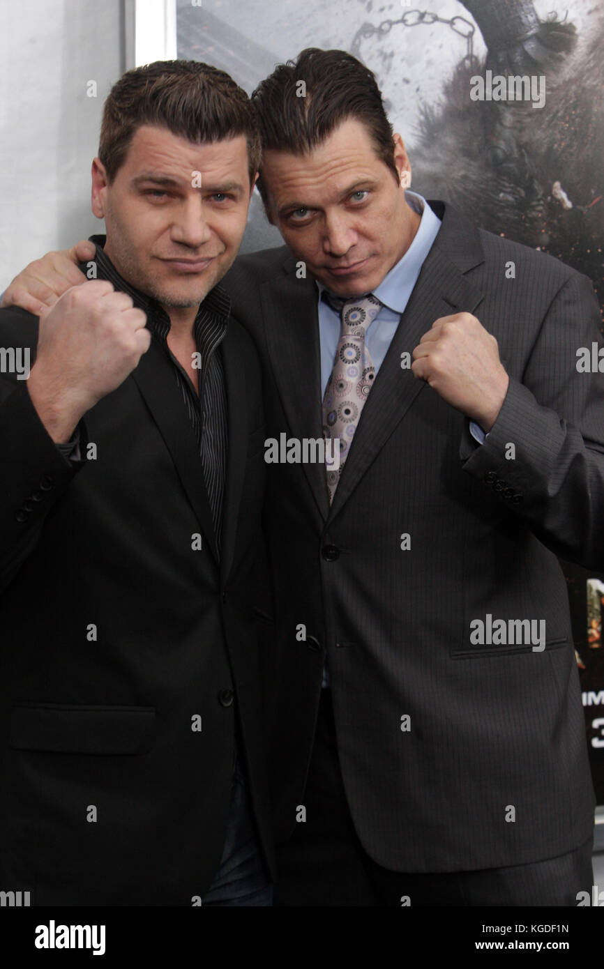 26 March- New York, NY: l to r: Televison personality Tom Murro and ...