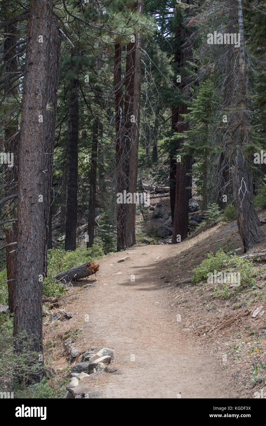 The Panorama Trail in Yosemite National Park Stock Photo - Alamy
