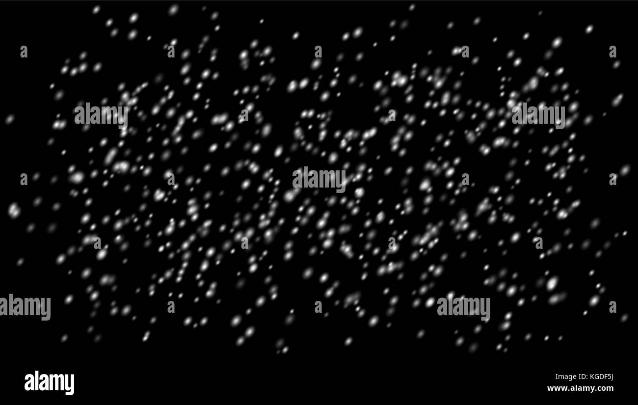 Falling snow abstract snowflake Stock Vector Images - Alamy