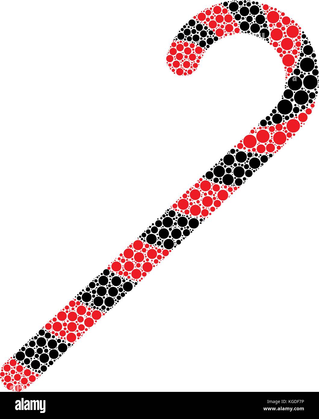 Top hat cane isolated Stock Vector Images - Alamy