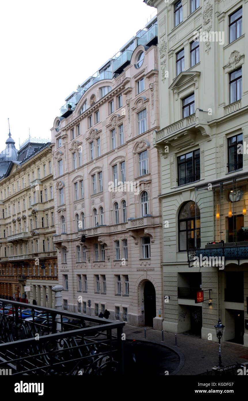 Various buildings with magnificent architecture here in the centre of ...