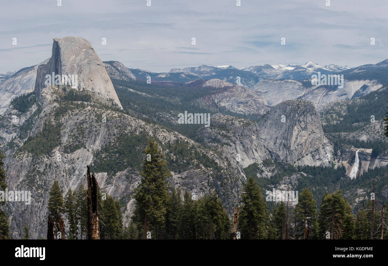 Panoramic view nevada falls hi-res stock photography and images - Alamy
