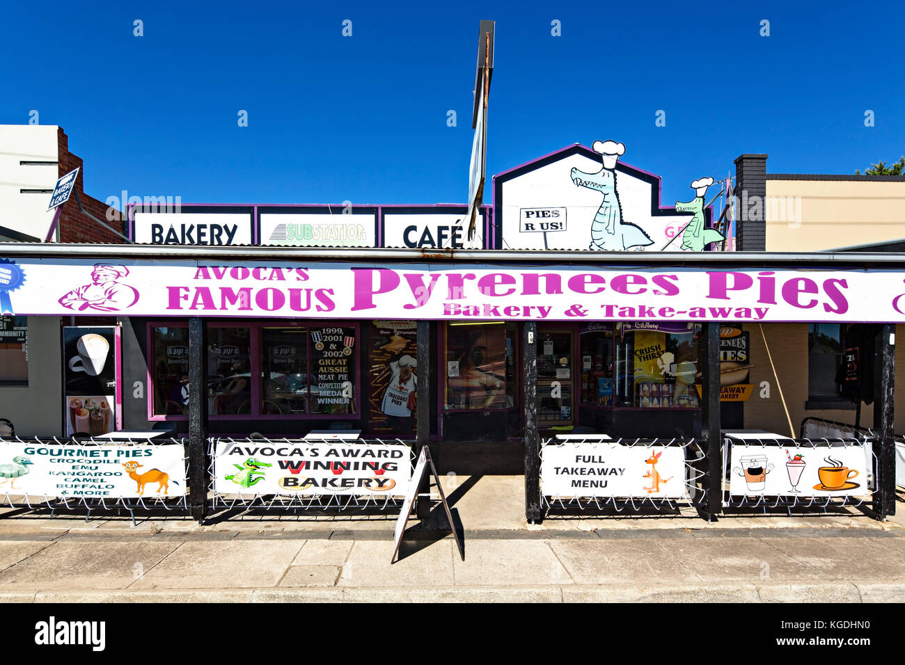 The Pyrenees Bakery Cafe in Avoca,has won awards for its gourmet ...