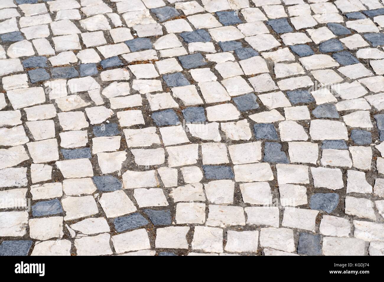 Floor of a street with stone tiles Stock Photo - Alamy
