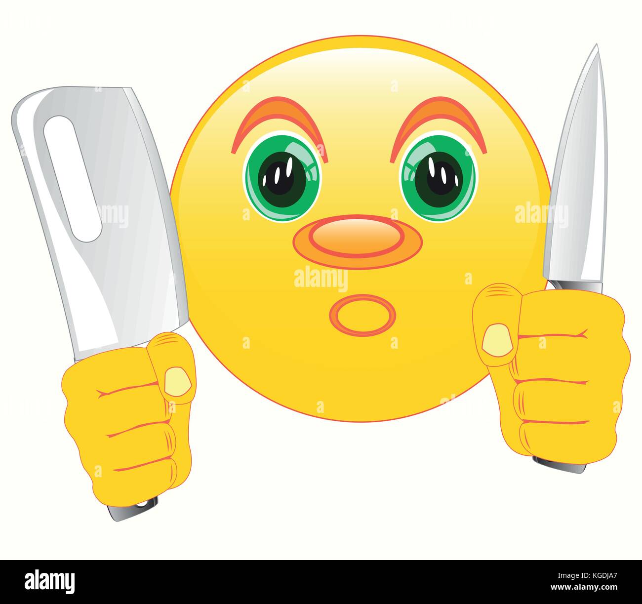 Baby knife Stock Vector Images - Alamy