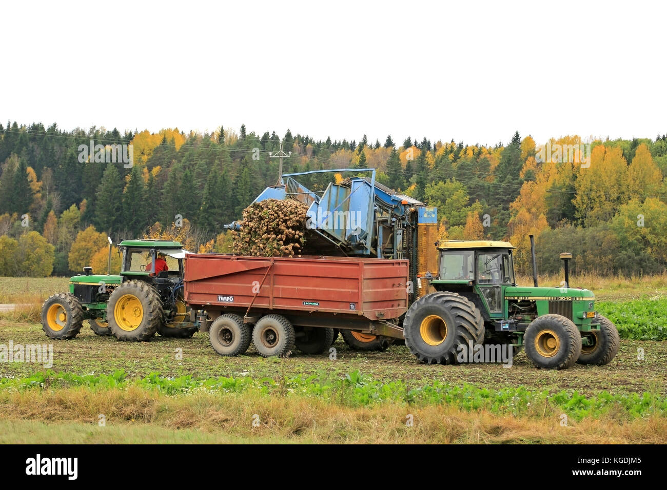 Retro farmer john deere hi-res stock photography and images - Alamy