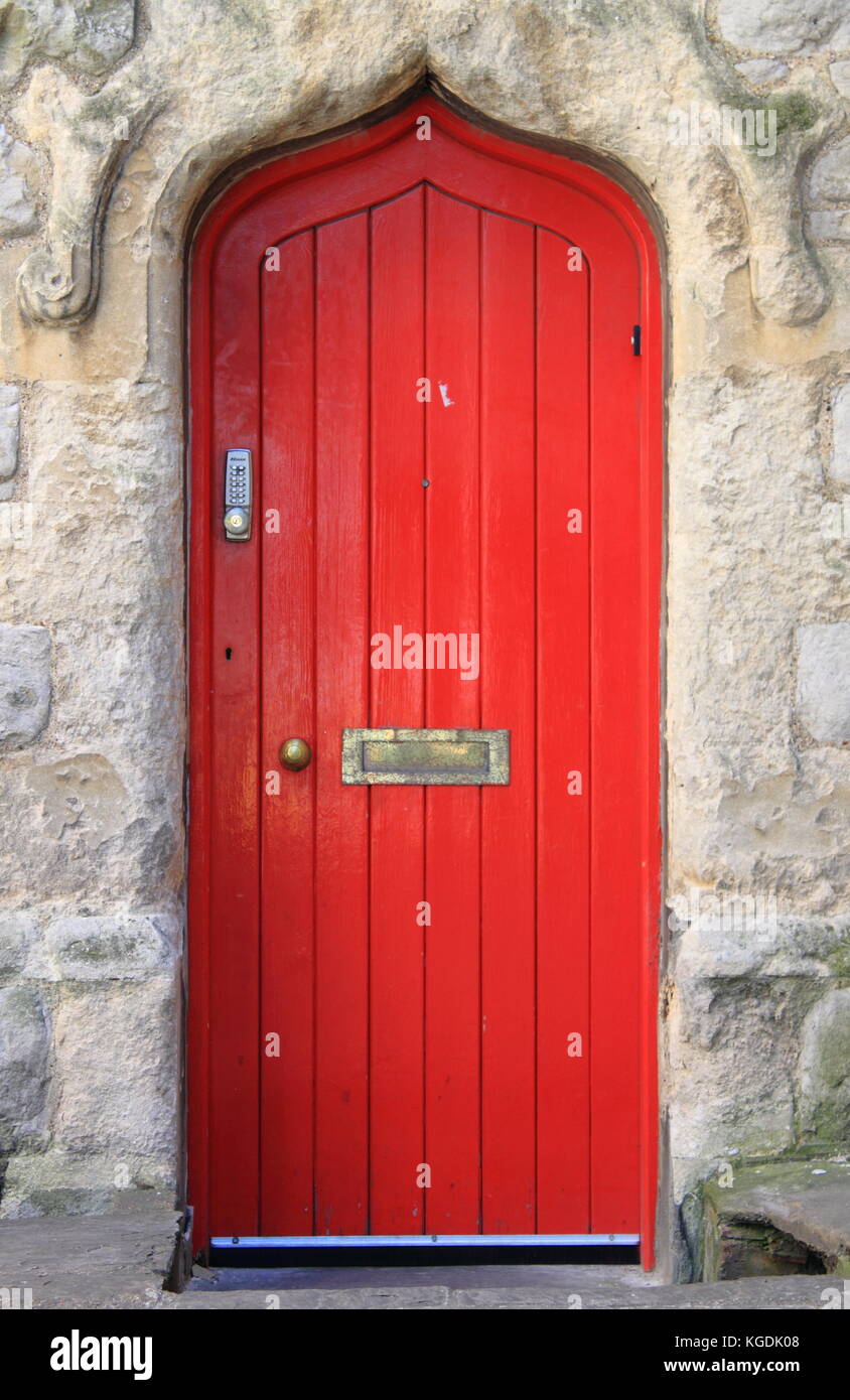Detailed view of a Medieval front door Stock Photo - Alamy