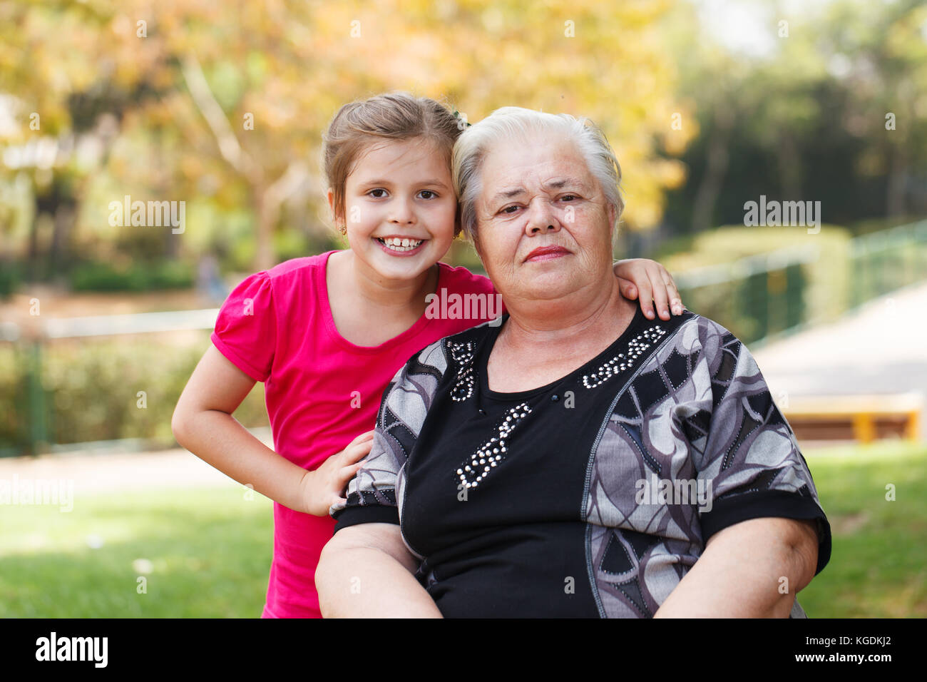 Grandmother mature granddaughter hi-res stock photography and images ...