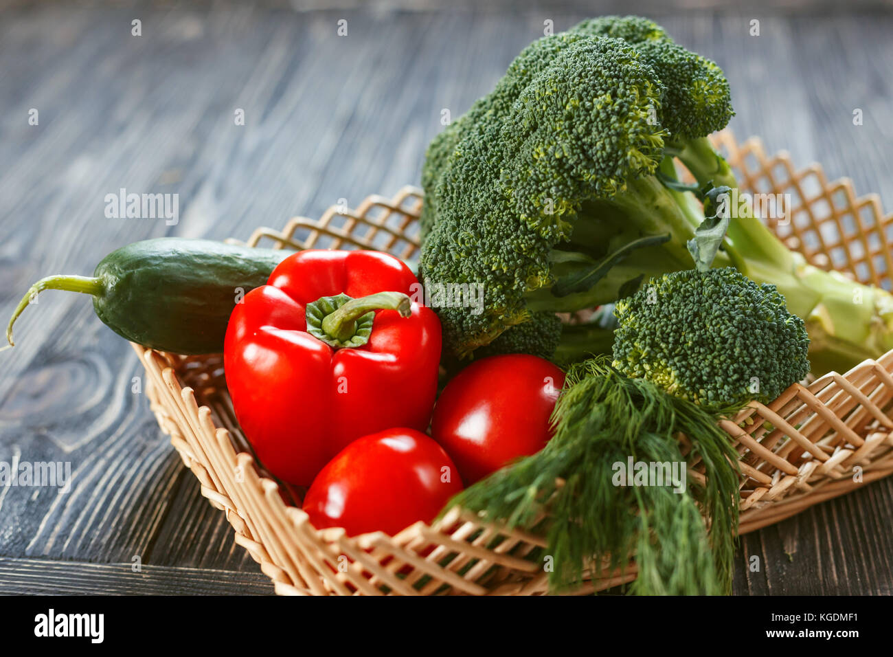 Composition with variety of raw vegetables. Vegetarian diet Stock Photo ...