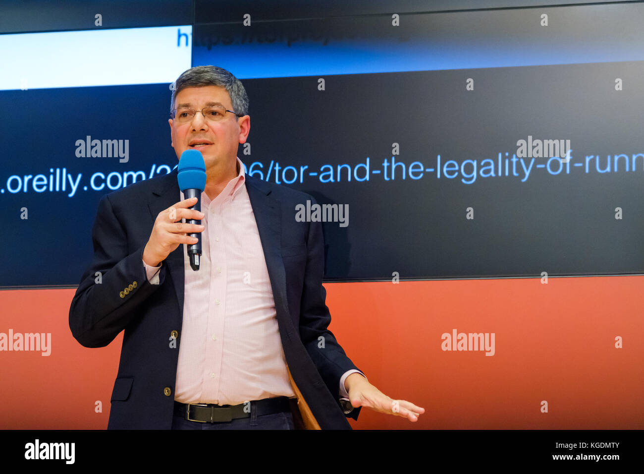 David Goldschlag - one of the founders of the TOR browser is speaking ...