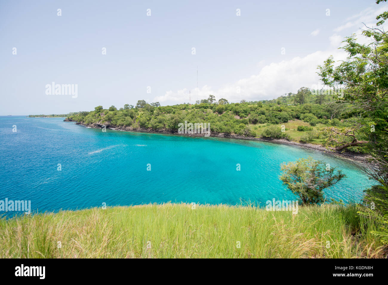 Lagoa azul sao tome hi-res stock photography and images - Alamy
