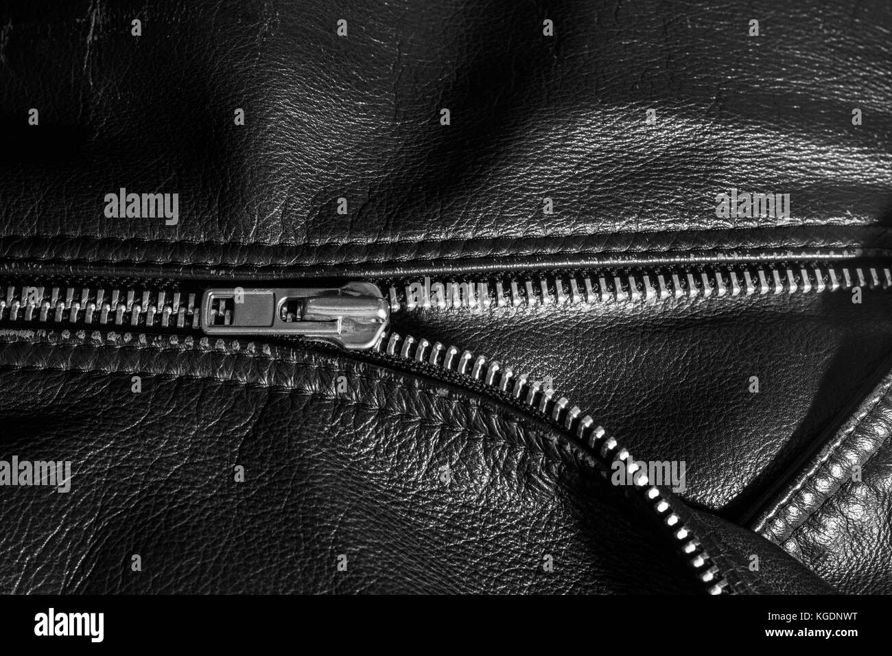 leather jacket close up Stock Photo - Alamy