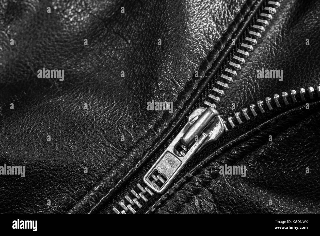 leather jacket close up Stock Photo - Alamy
