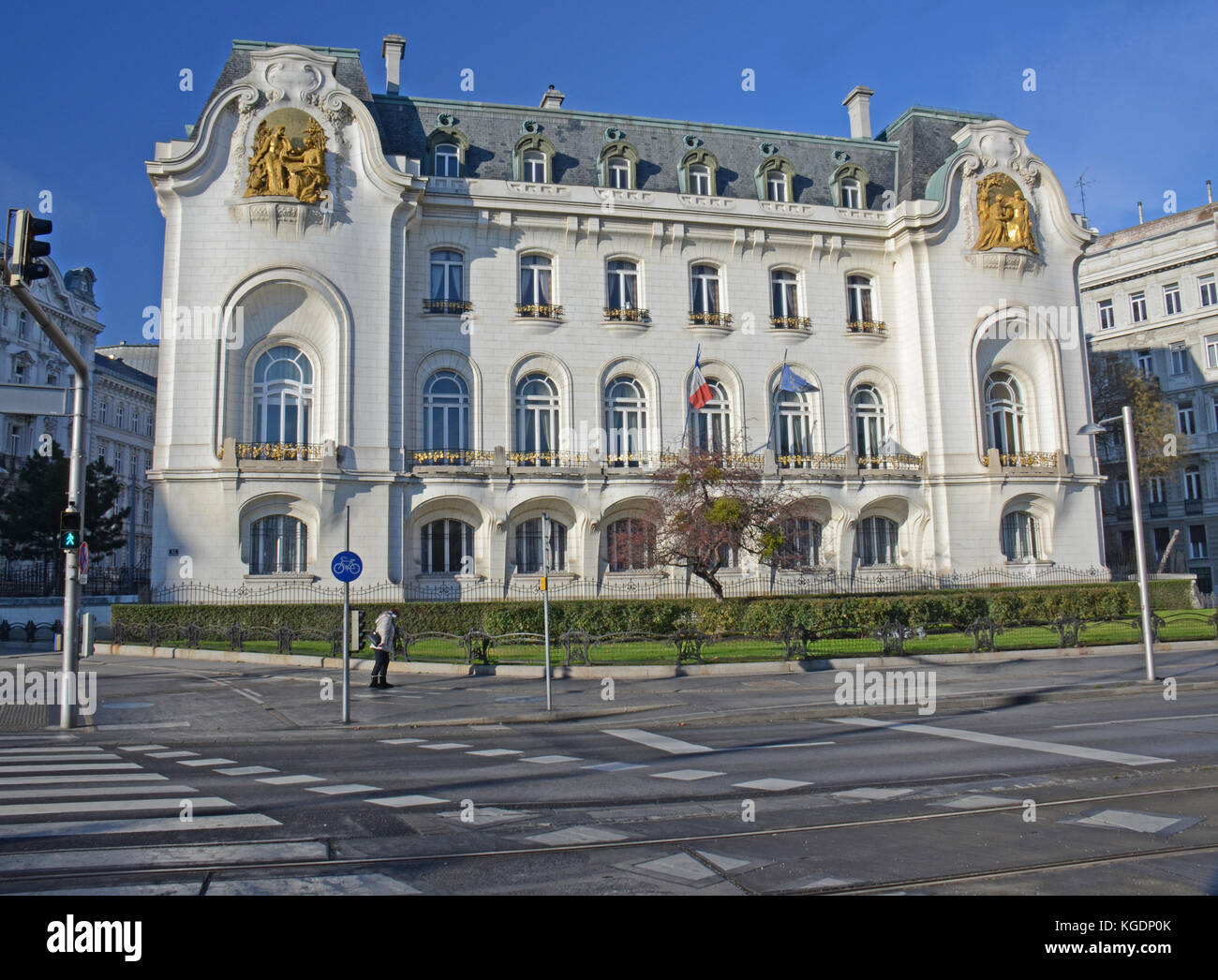 Various buildings with magnificent architecture here in the centre of ...