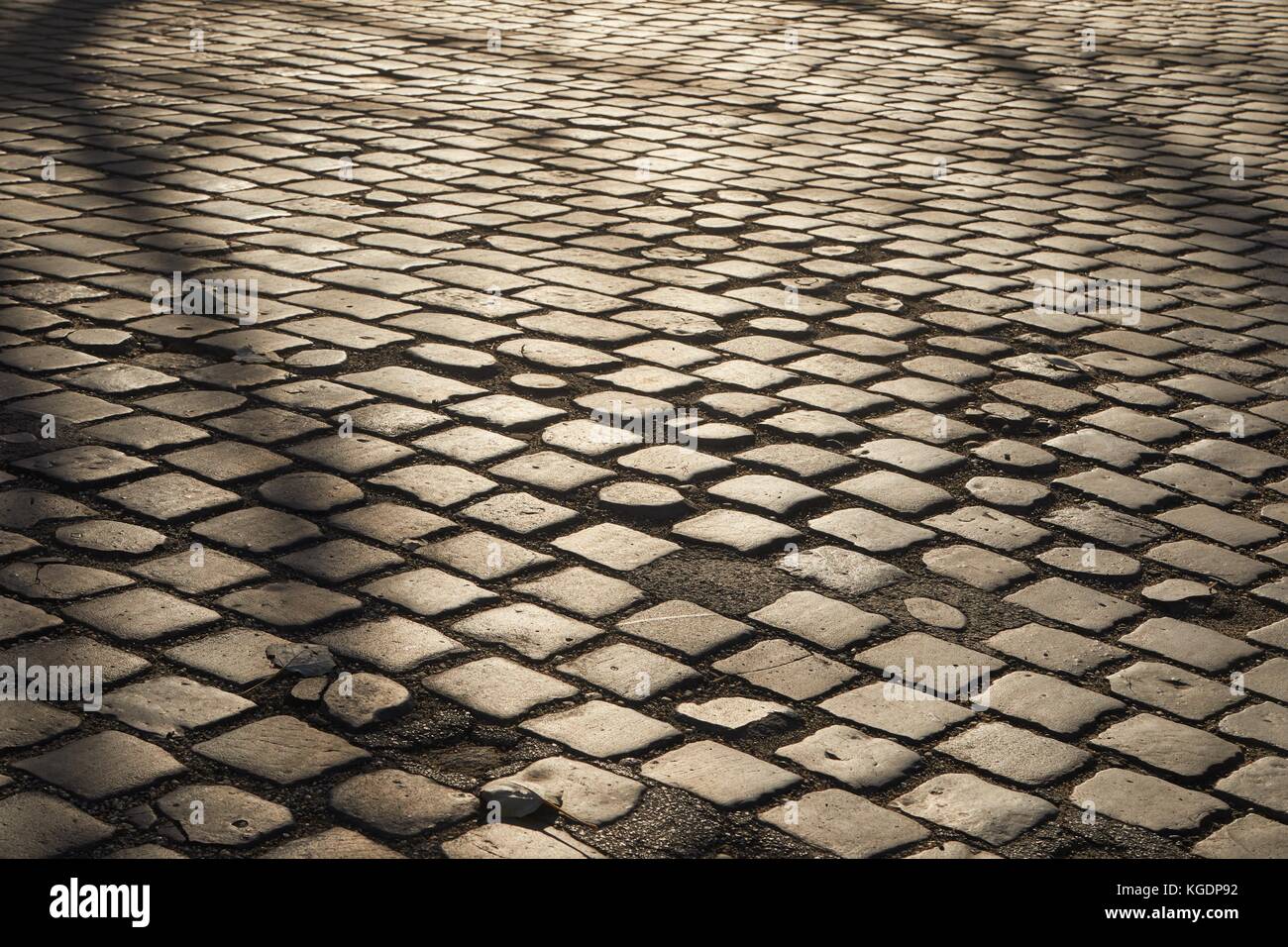 Stone Pavement Pattern Stock Photo - Alamy