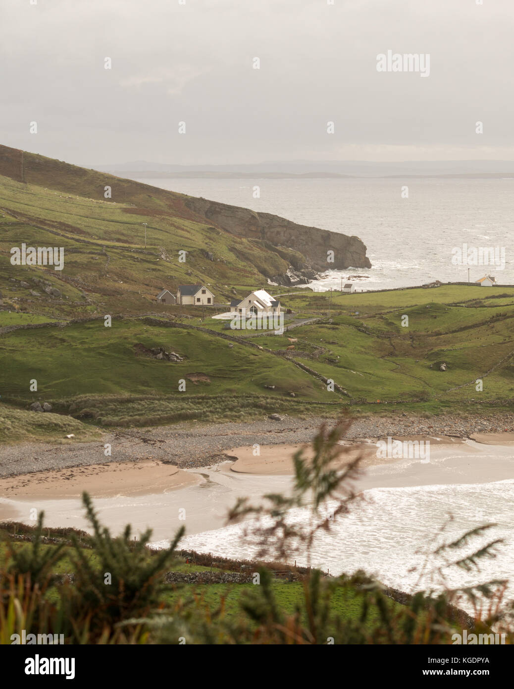 Scenic views of Muckross Head, County Donegal, Ireland Stock Photo - Alamy