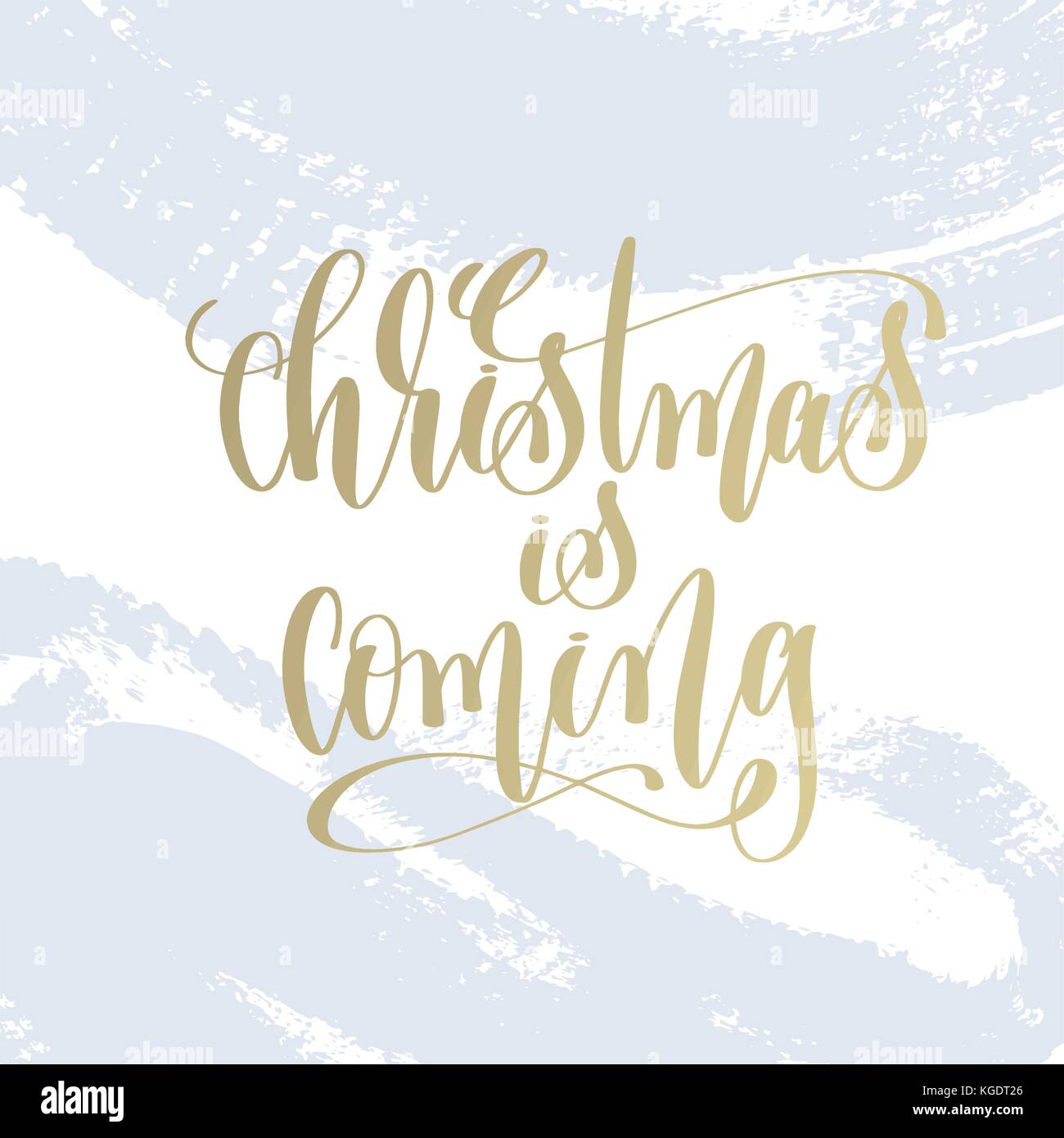 Vector lettering winter coming Stock Vector Images - Alamy