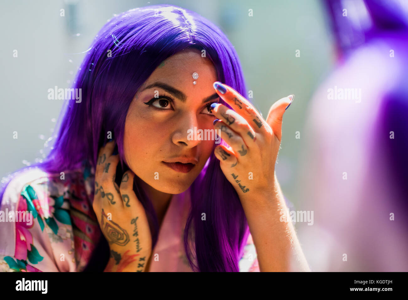 A Colombian Webcam Model Known As Sthephanie Mwarnert Glues A Jewel