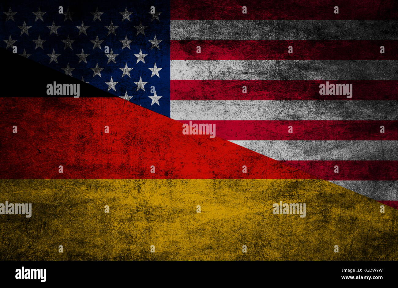 Country relations. Flags on textured background Stock Photo - Alamy
