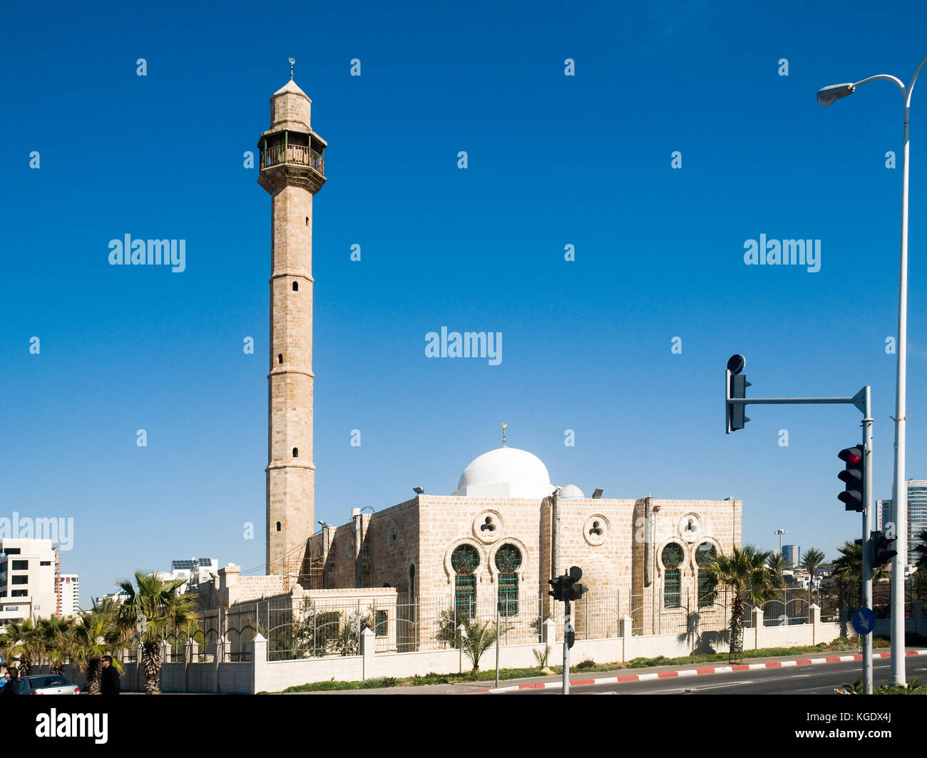 Israel, Tel Aviv-Jaffa, Hassan Bek Mosque Built 1916 Stock Photo - Alamy