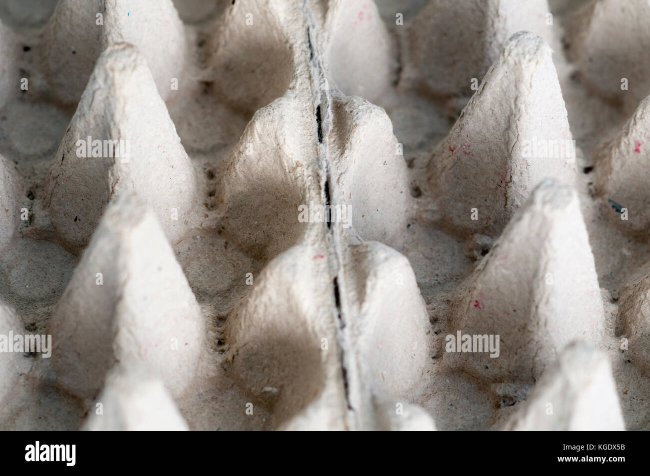 Empty cardboard egg tray for 12 eggs. made from recycled cardboard ...