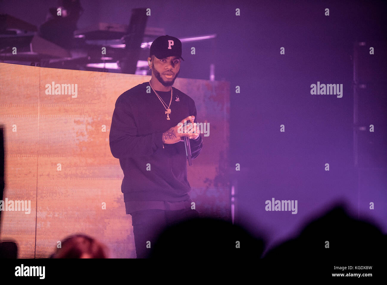 Denmark, Copenhagen - October 31, 2017. The American rapper, singer and ...