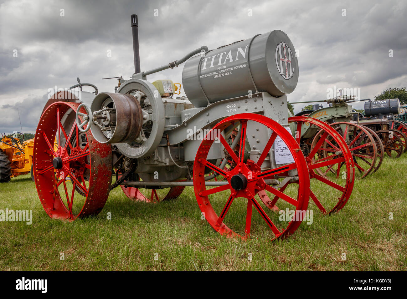 1917 IHC Titan 10-20 tractor at the 2017 Norfolk Starting Handle Club ...