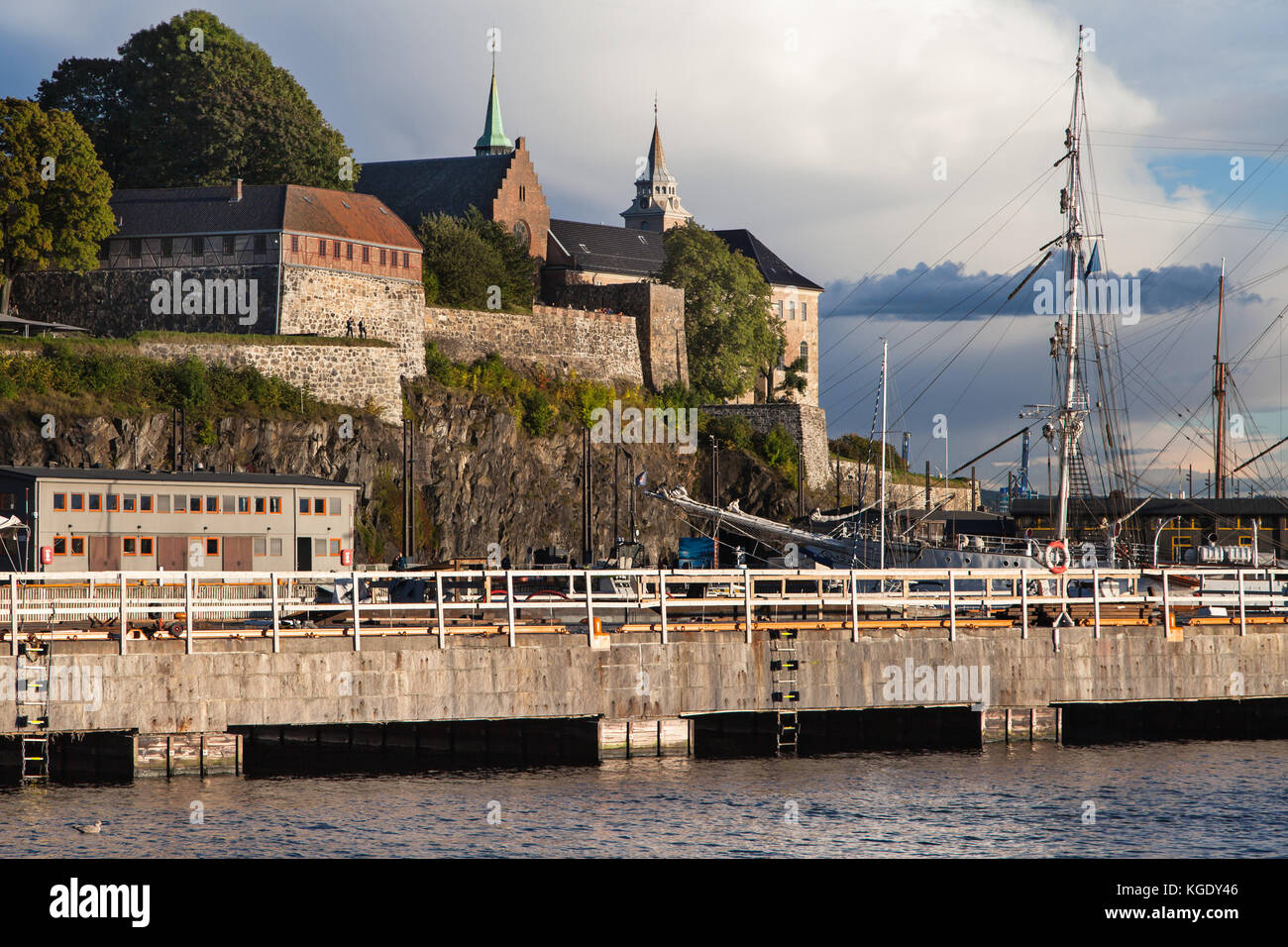 Norwegian fortress hi-res stock photography and images - Alamy