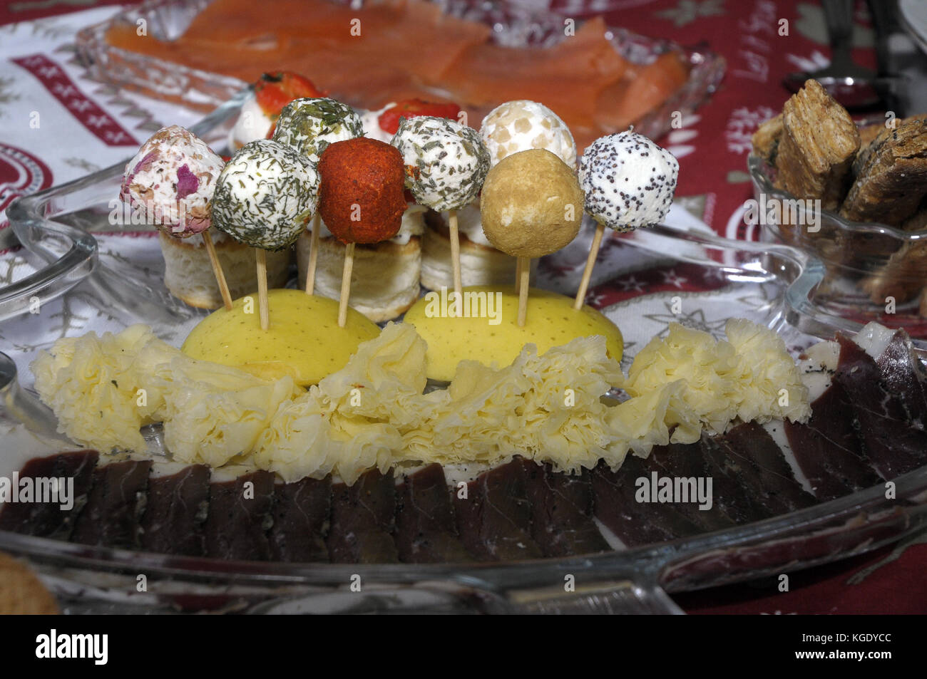 special Christmas meal 25 desember Stock Photo - Alamy