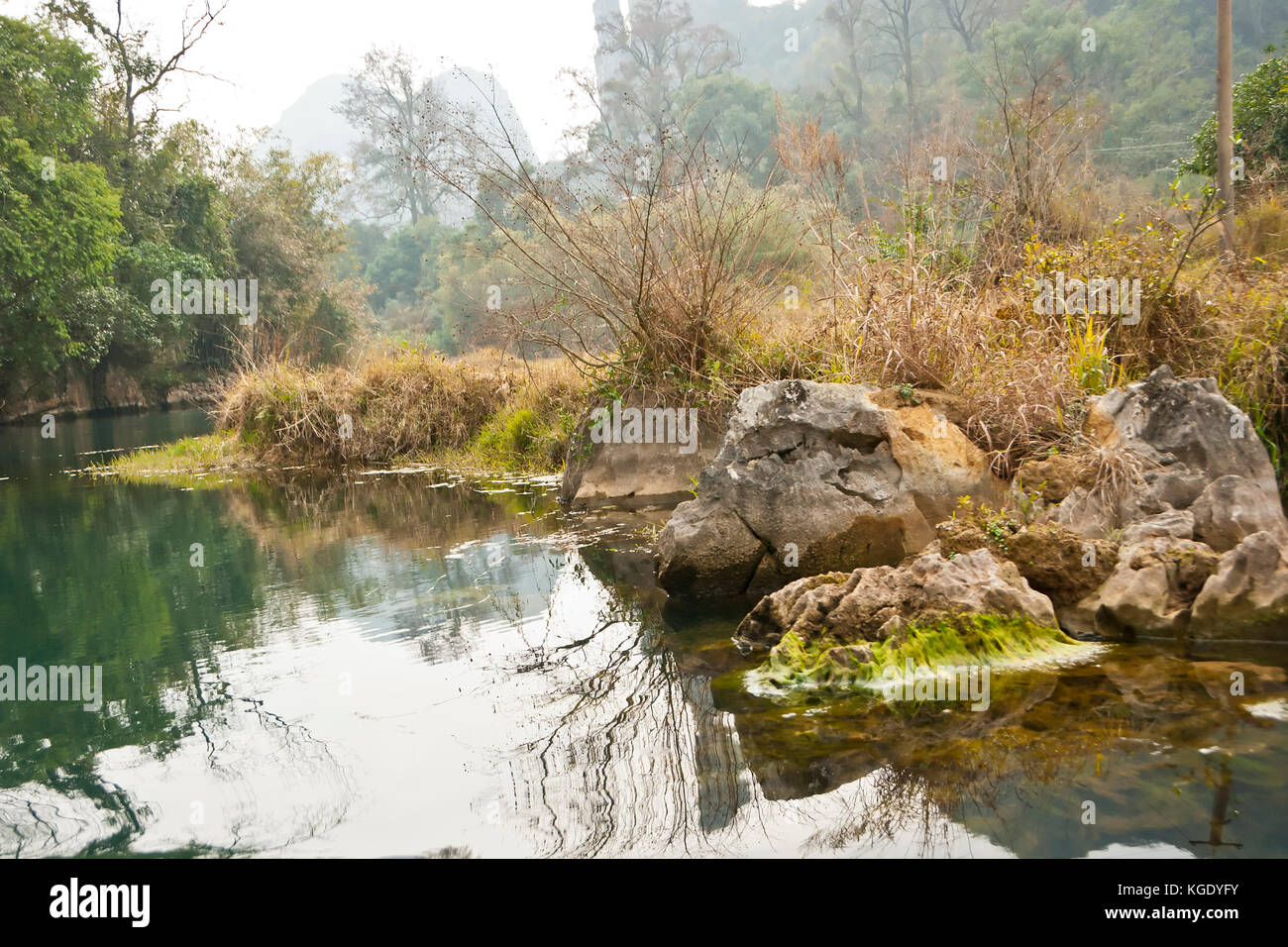 Autumn Dry Season, China Stock Photo - Alamy