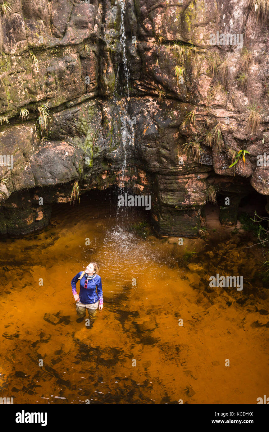 Trekking Mount Roraima Venezuela South America Stock Photo - Alamy